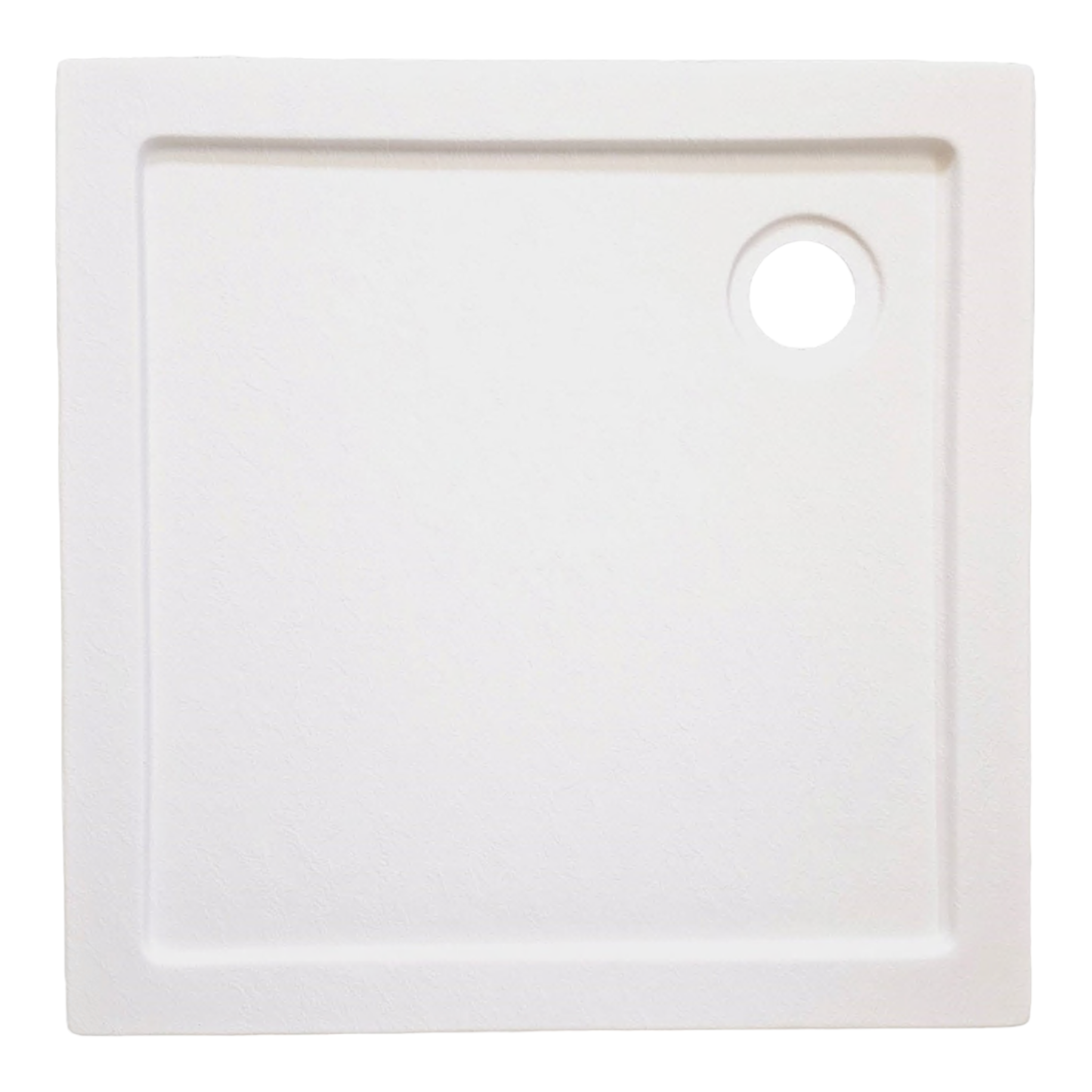 Acrylic shower cup Stone White 80 x 80 cm – Home 36 Gmbh
